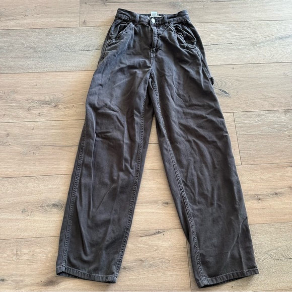 Garage | Pants & Jumpsuits | Garage Wide Leg Cargo Pants Sz0 | Poshmark